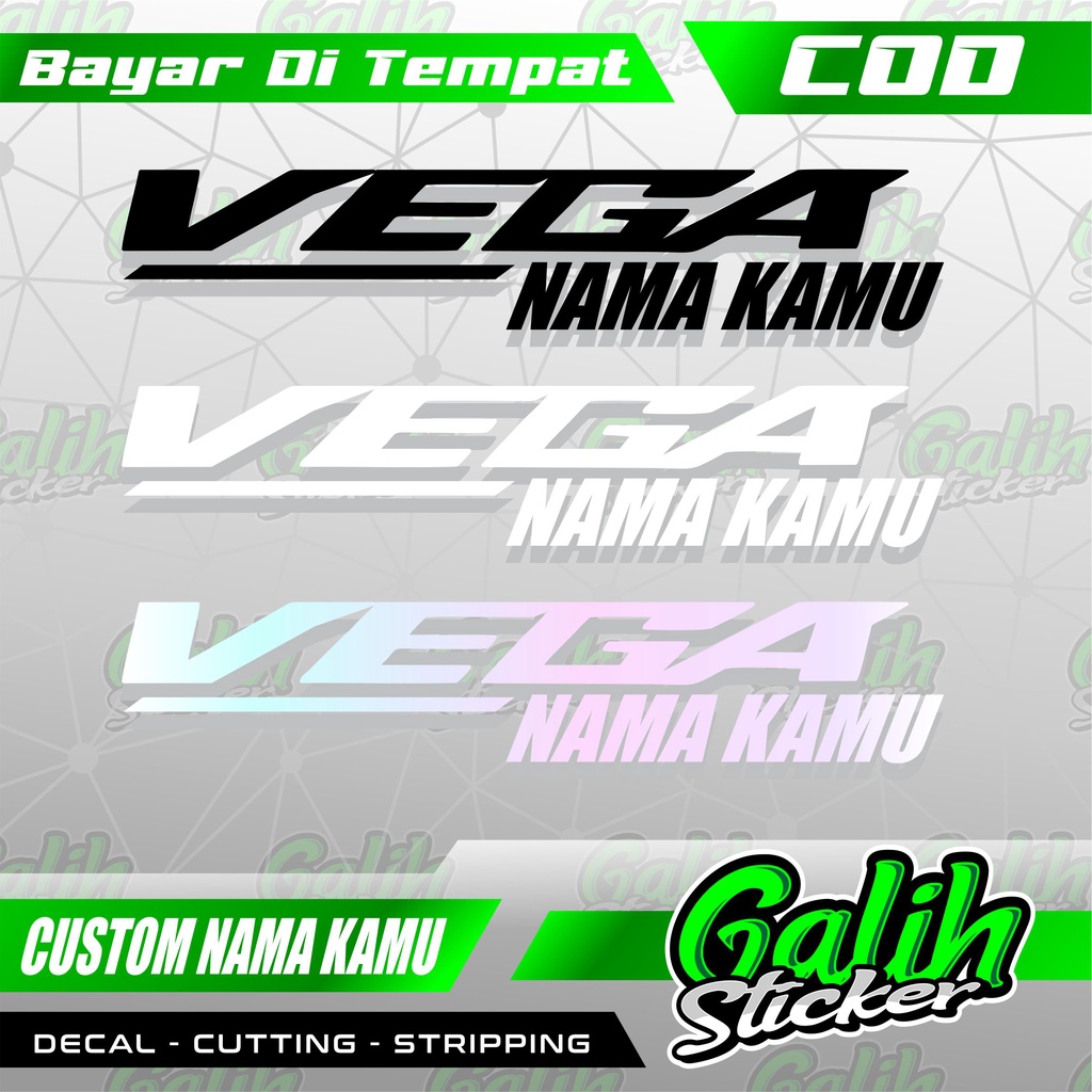 Jual stiker vega nama kamu | Shopee Indonesia