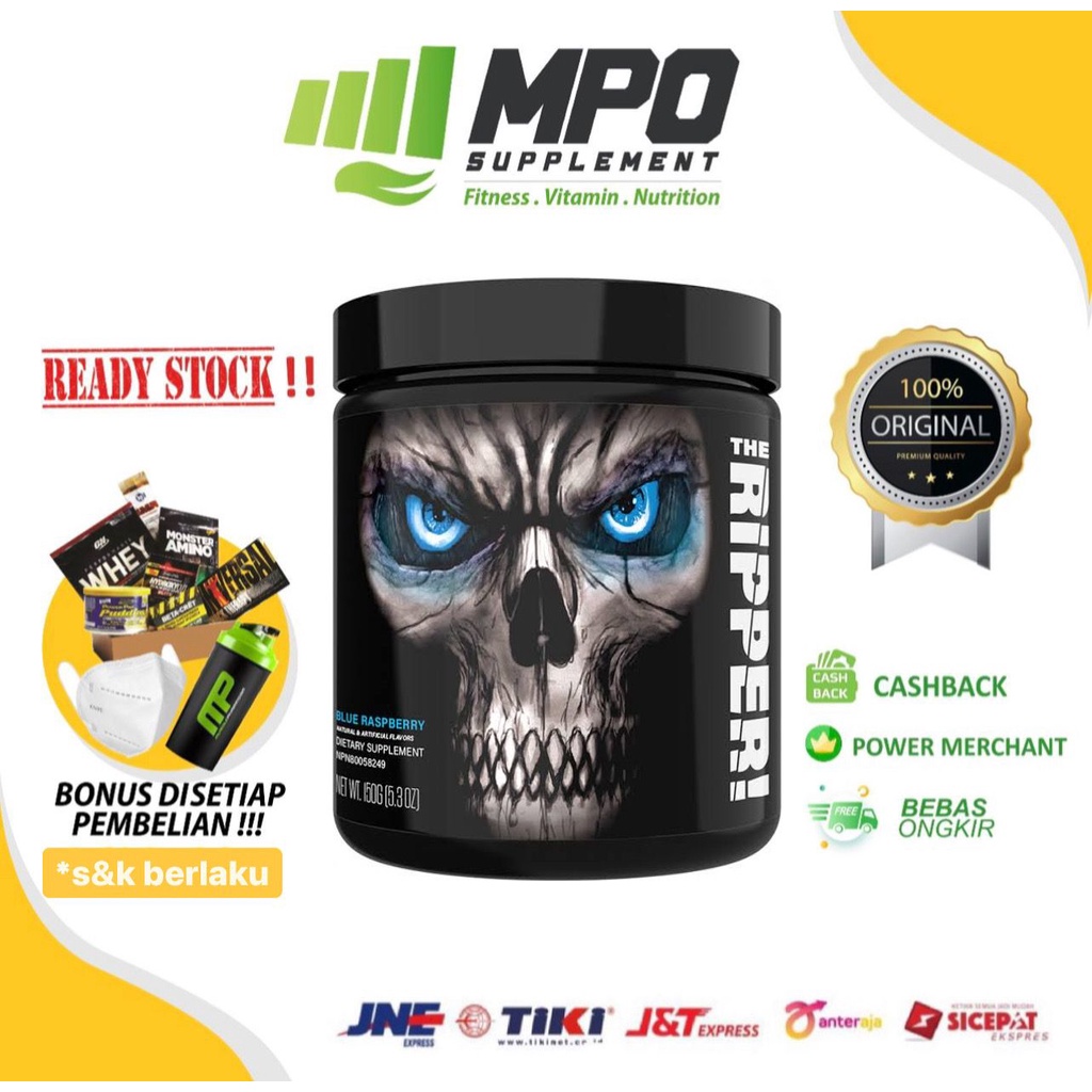 Jual JNX Sports The Ripper (30 serving) JNX The Ripper Fatburner ...