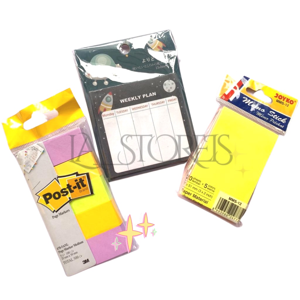 Jual STICKY NOTE MEMO [BACA DESKRIPSI] | Shopee Indonesia