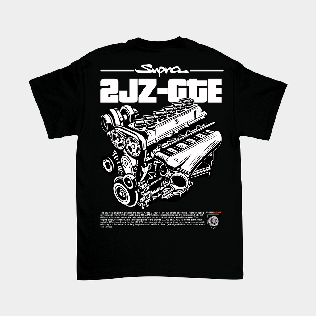 Jual Kaos Baju Anak TOYOTA SUPRA MK4 2JZ-GTE MACHINE | Shopee Indonesia