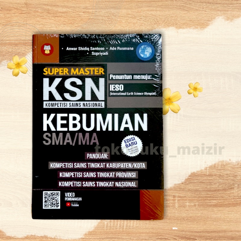 Jual SUPER MASTER KSN KOMPETISI SAINS NASIONAL KEBUMIAN SMA PENUNTUN MENUJU IESO | Shopee Indonesia
