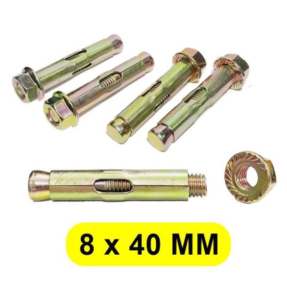 Jual Dynabolt 8 x 40 / Dinabolt baut tembok 8x40 | Shopee Indonesia