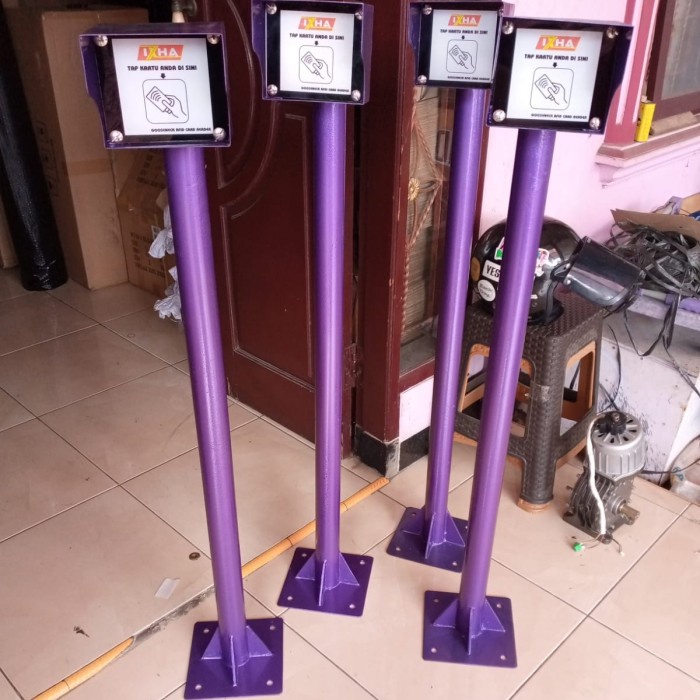 Jual Tiang Goosneck Gooseneck Rfid Reader Gate Parkir Palang Perumahan ...