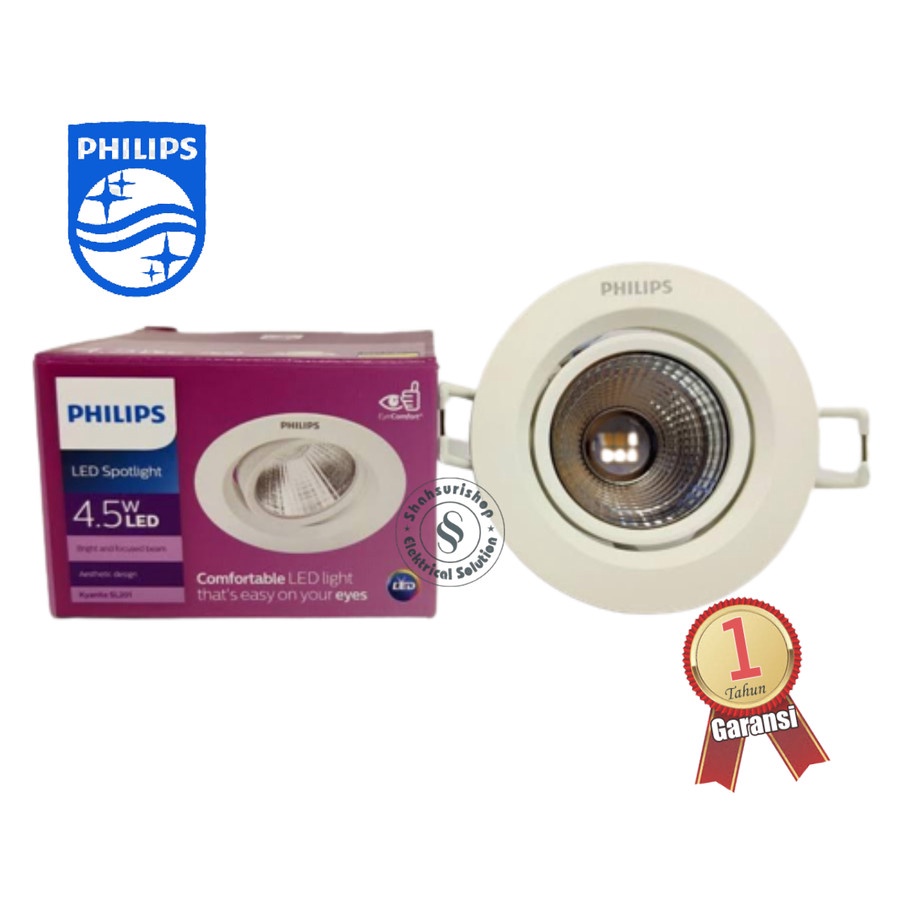Jual LAMPU SPOT INBOW PHILIPS LED KYANITE 070 SL201 4,5W 4,5 W WATT | Shopee Indonesia