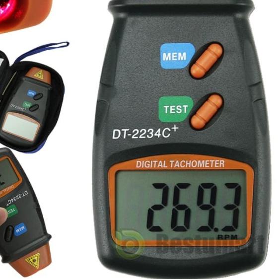 Jual Digital Laser Tachometer RPM Meter Alat Pengukur Kecepatan Putaran ...