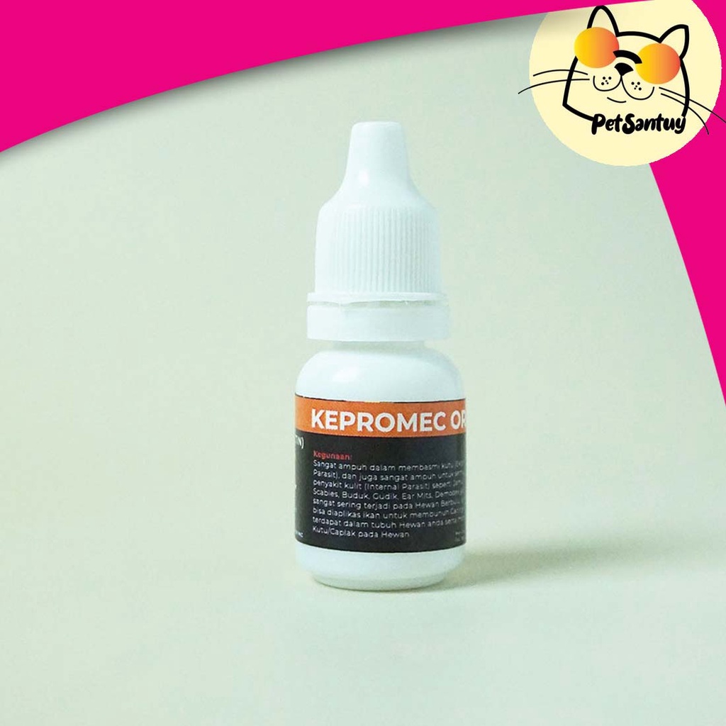 Jual Kepromec Oral 5ml- Obat Gudik Jamur Scabies Hewan Kucing Kelinci ...