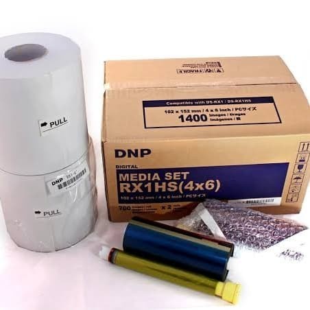 Jual Paper dan Ribbon Fotobooth /Paper dan Ribbon Printer DNP-DSRX1 1 ROLL | Shopee Indonesia