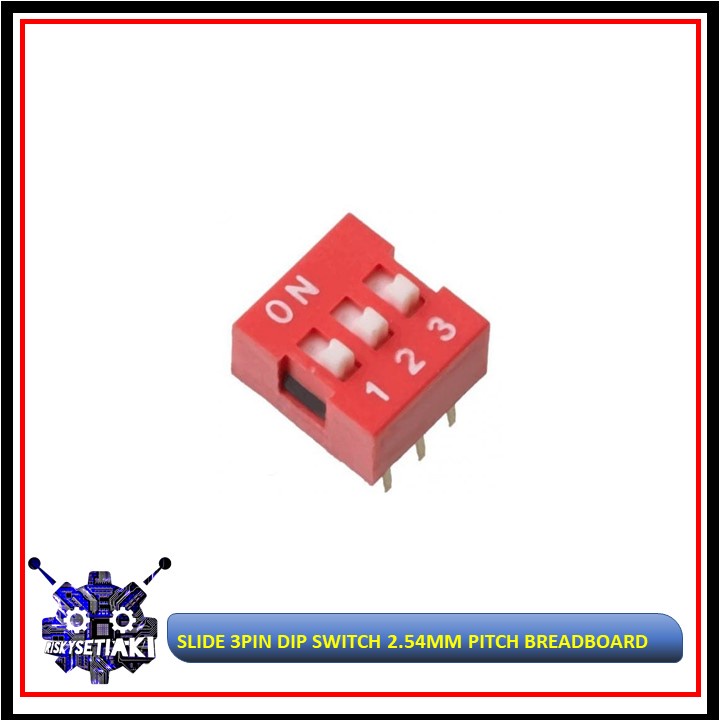 Jual Slide 3Pin DIP Switch 2.54mm Pitch Breadboard | Shopee Indonesia