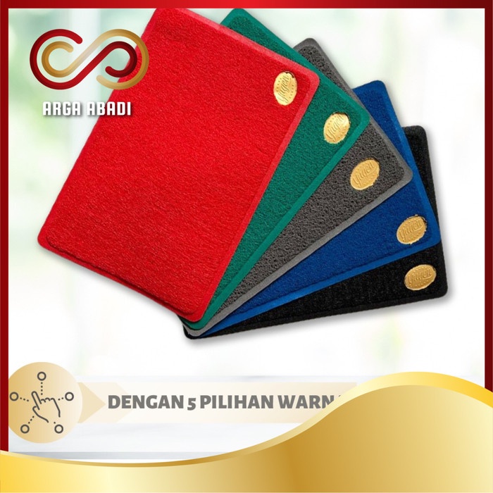 Jual Keset Karpet Yugen PVC Mie / Bihun Motif Welcome & Polos | Shopee ...