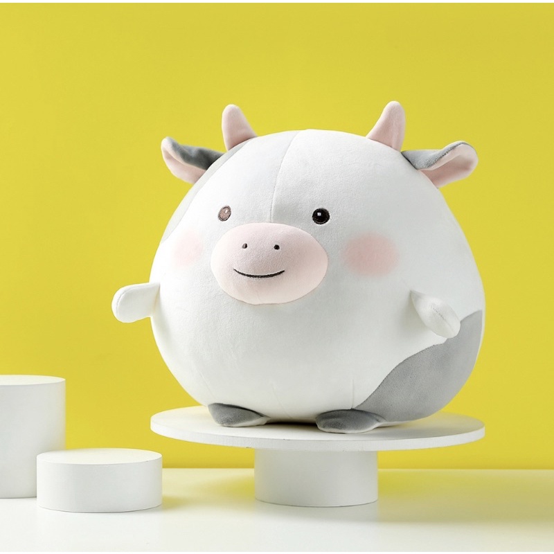 Jual Miniso boneka Sapi Round Cow Miniso plush toy | Shopee Indonesia