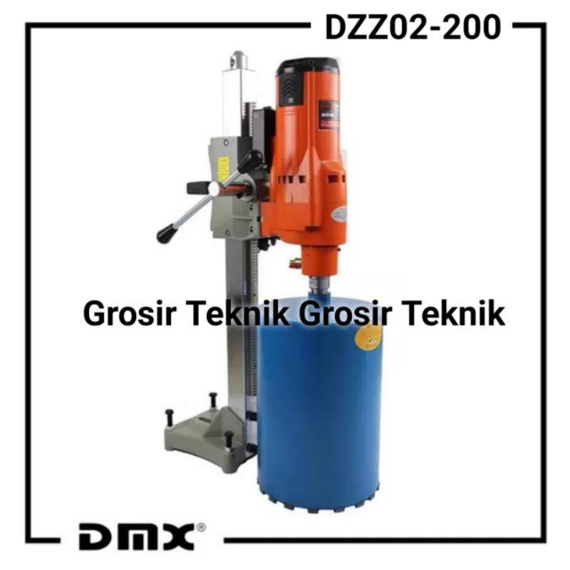 Jual Mesin Bor Coring Beton 8 inch Original DMX Diamond Core Drill ...