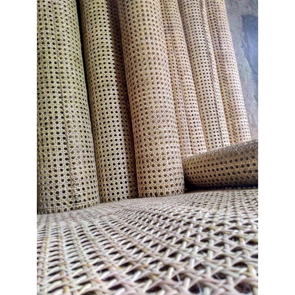 Jual Lembaran Anyaman Rotan 70x200 Motif Bulat Mata Ayam | Shopee Indonesia