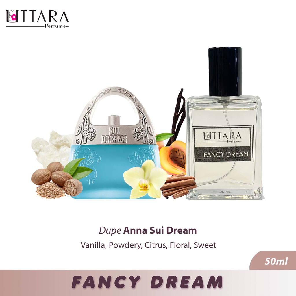 Jual Parfum Refill Uttara 50ml FANCY DREAM ( ANNA SUI DREAM ) | Shopee ...