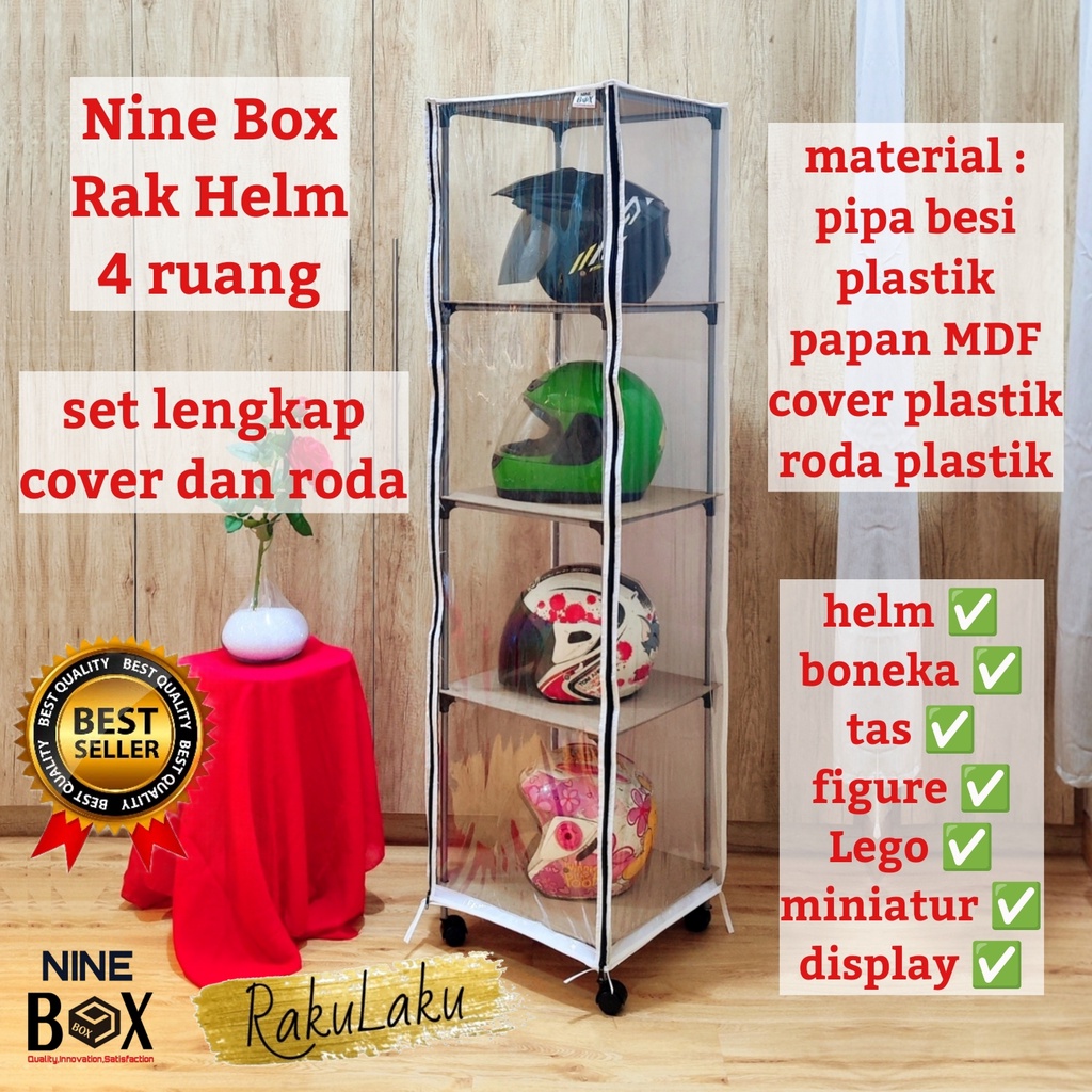 Jual Nine Box Lemari Pajang / Rak Pajangan / Lemari Lego / Rak Lego ...
