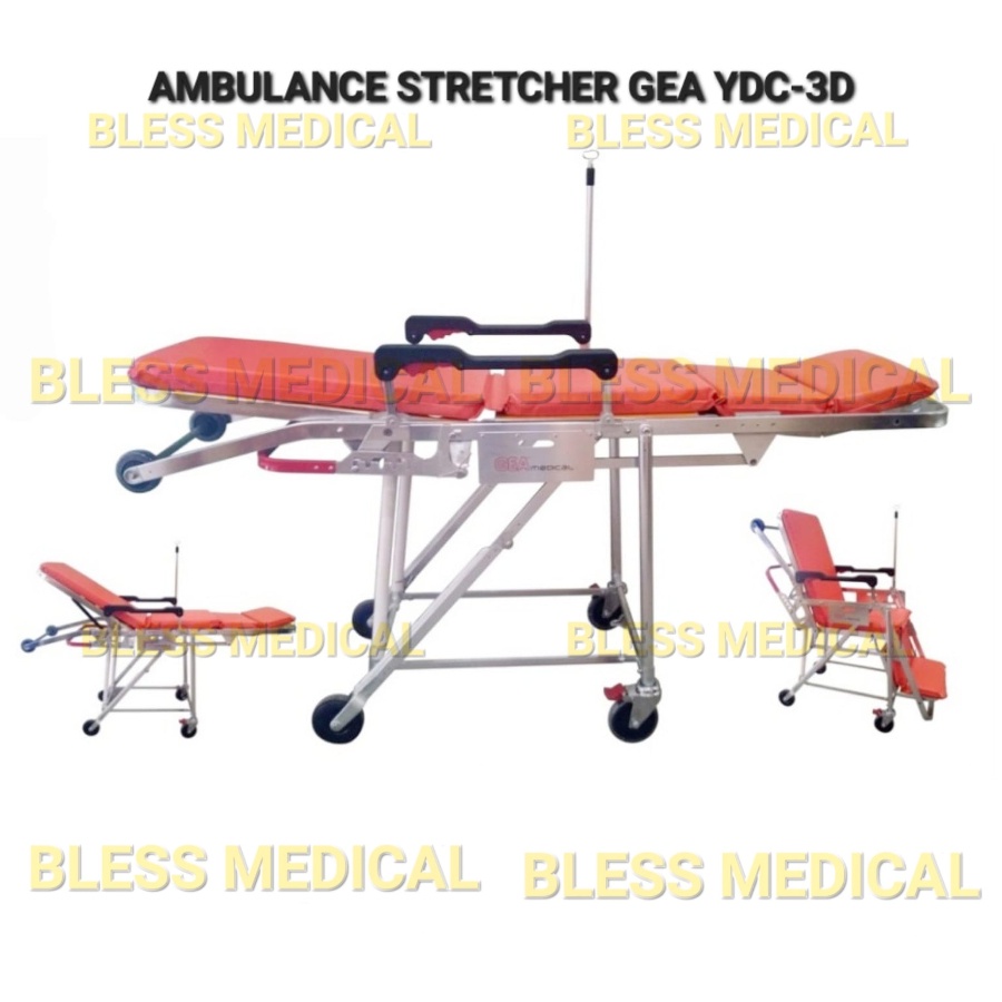 Jual Stretcher For Ambulance Car YDC 3D/Tandu Ambulan GEA YDC3D ...