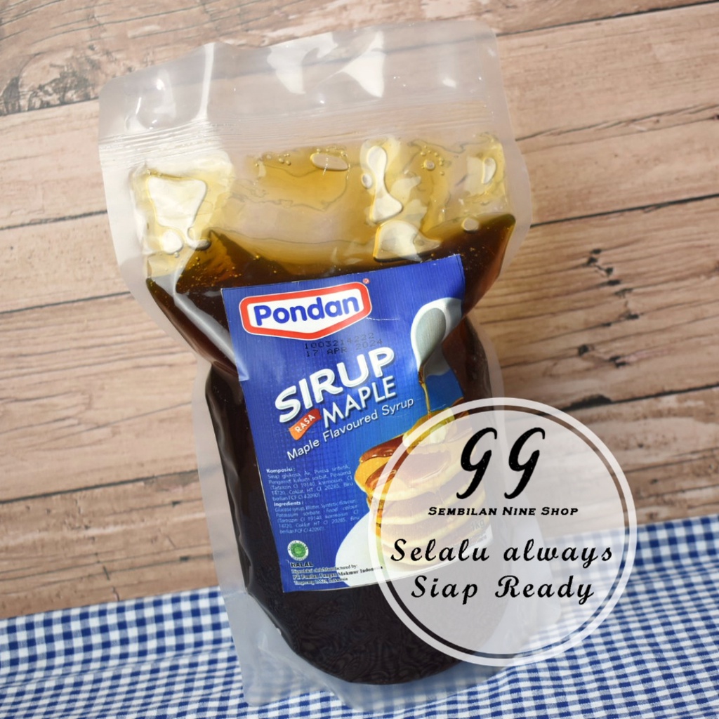 Jual PONDAN SIRUP MAPLE 1 KG Syrup Pancake Pemanis Sirop | Shopee Indonesia