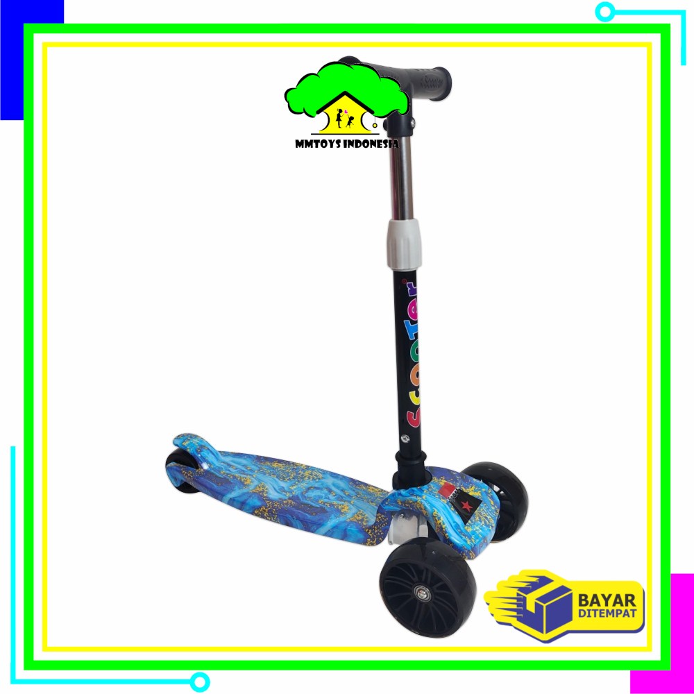 Jual MI-M252 Mainan Skuter Anak Karakter Scooter Roda 3 Otoped Anak ...