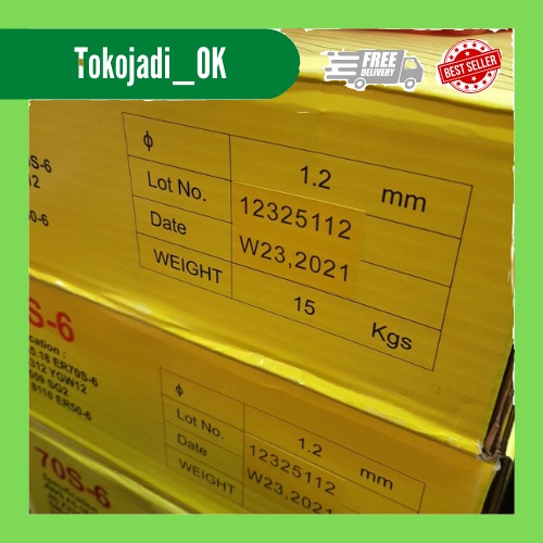 Jual Kawat Las Co2 Arctic / MIG WIRE ARCTIC AWS ER70S-6 - 1,2 MM | Shopee Indonesia