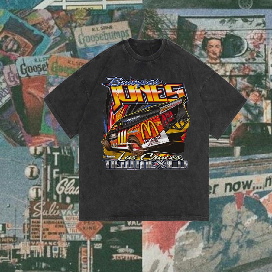 Jual Ossu T-shirt Nascar - Bumper Jones | Kaos Vintage Nascar Dewasa ...