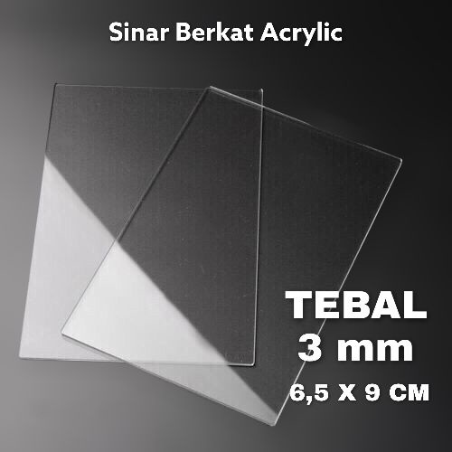 Jual Acrylic Custom 3mm ukuran 6.5cm X 9cm | Shopee Indonesia
