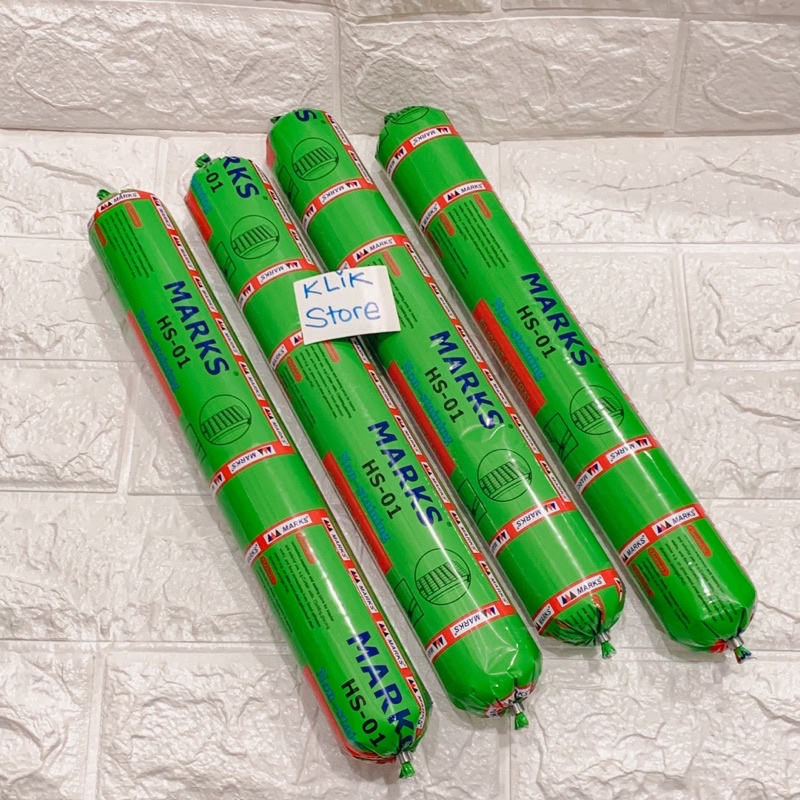 Jual Lem Silent / Silikon / Sealant MARKS SOSIS 620 ml (netral) GARANSI ...