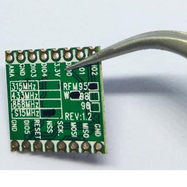 Jual HopeRF LoRa Transceiver Module RFM95 RFM95W 915 MHz | Shopee Indonesia