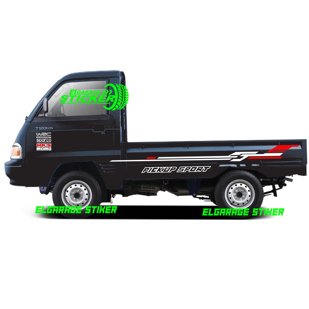 Jual Stiker mobil pick up suzuki carry cutting stiker stiker variasi ...