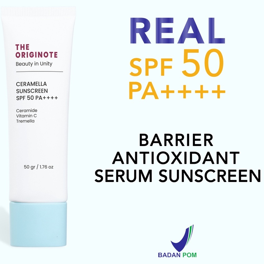 Jual THE ORIGINOTE Sunscreen Originote Ceramella Sunscreen SPF50 PA ...