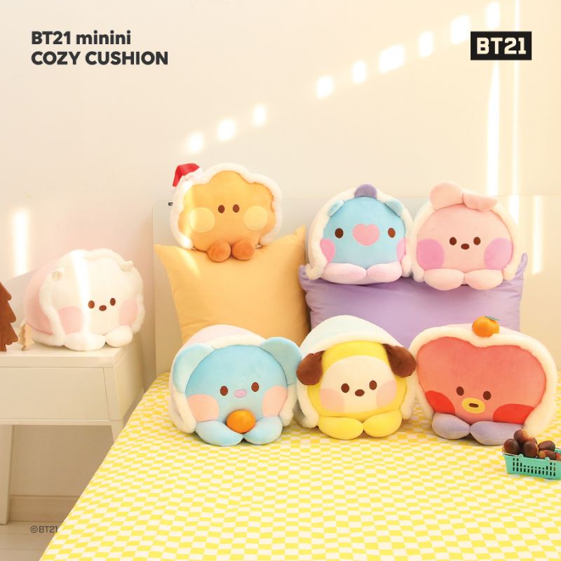 Jual OFFICIAL BT21 MININI COZY DOLL BONEKA | Shopee Indonesia
