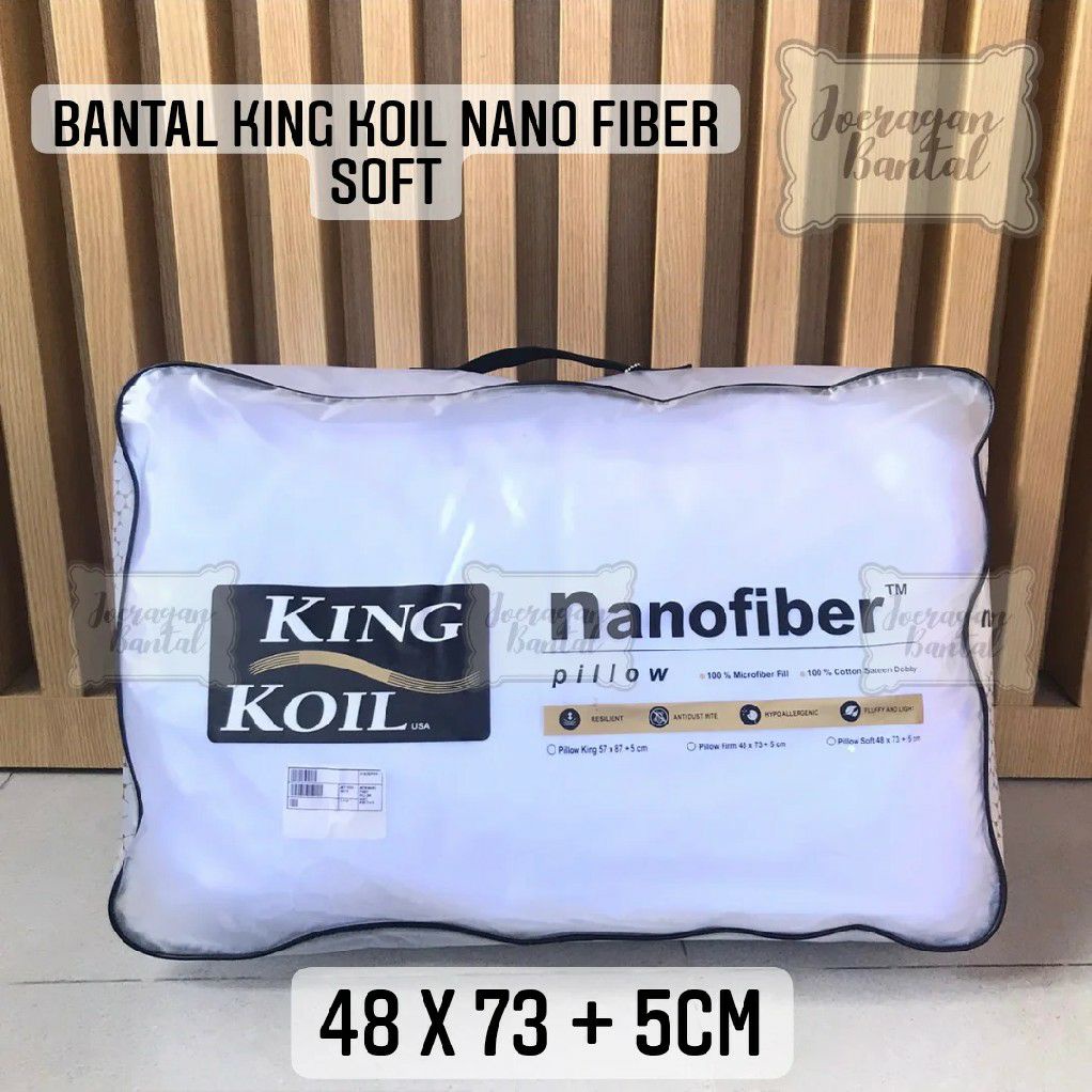 Jual FREE ONGKIR Bantal King Koil Nano Fiber / Pillow Kingkoil SOFT ...