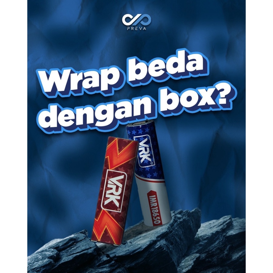 Jual Battery VRK Biru 18650 3000mAh Authentic By VRK - BT | Shopee ...