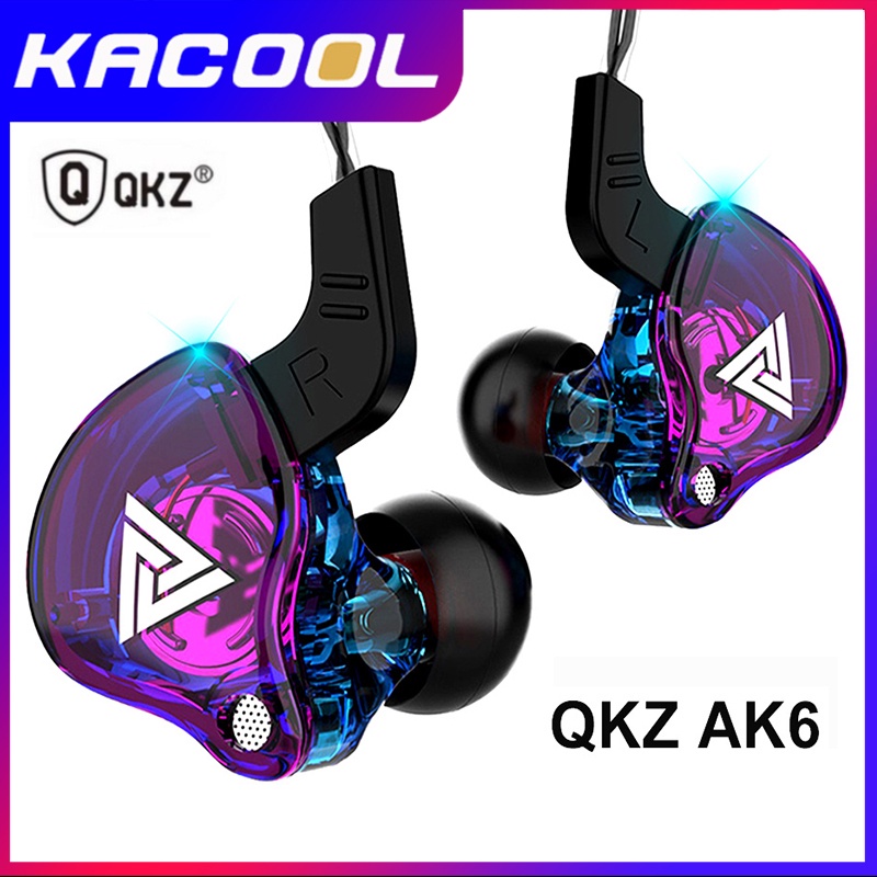 Jual QKZ AK6 QKZ AK6 Pro QKZ AK6 Max with Mic In-Ear Earphone HiFi ...