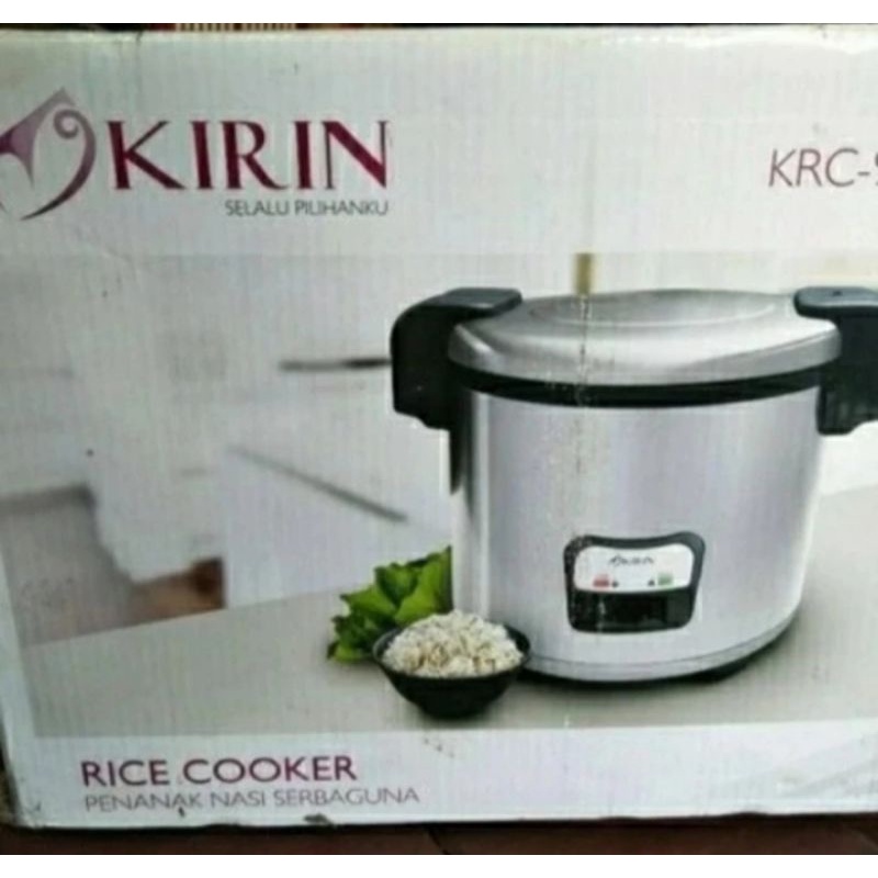 Jual mejikom besar jumbo 3 in 1 KIRIN kapasitas 5,4 liter beras 20 ...