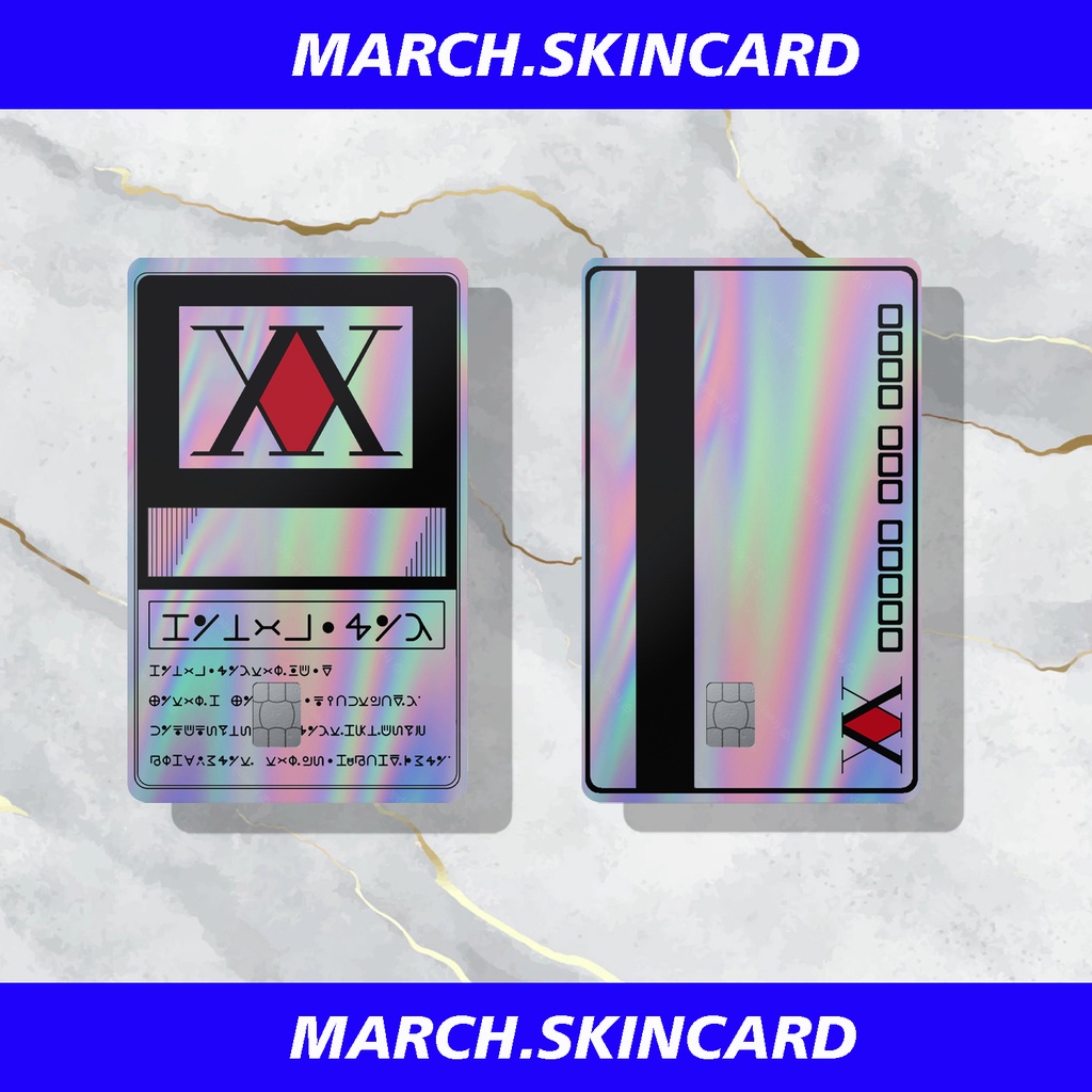 Jual HUNTER X HUNTER HOLOGRAM SERIES | March Skincard SKIN/SKIN CARD ...
