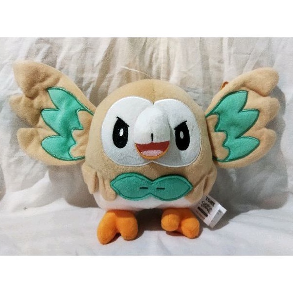 Jual Rowlet Pokemon Medium Ori Brand Tomy New Tag (Baru) | Shopee Indonesia