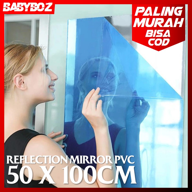 Jual BABYBOZ - SOLEDI Sticker 50 X150M Reflection Mirror PVC 50x100cm ...
