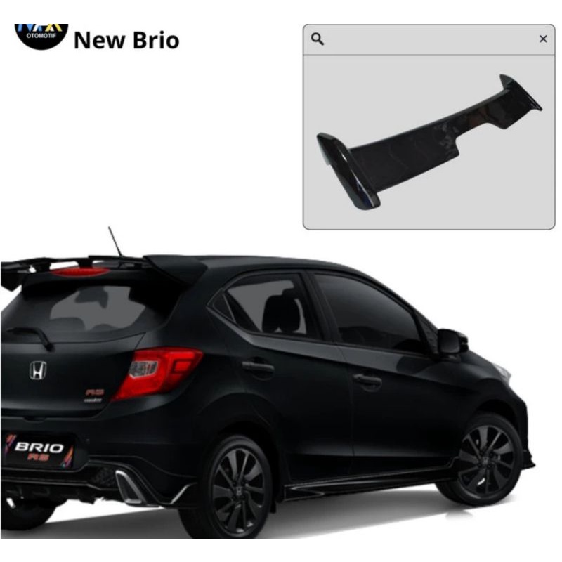 Jual spoiler dan diffuser allnew brio 2018 sampai 2024model urbanite ...