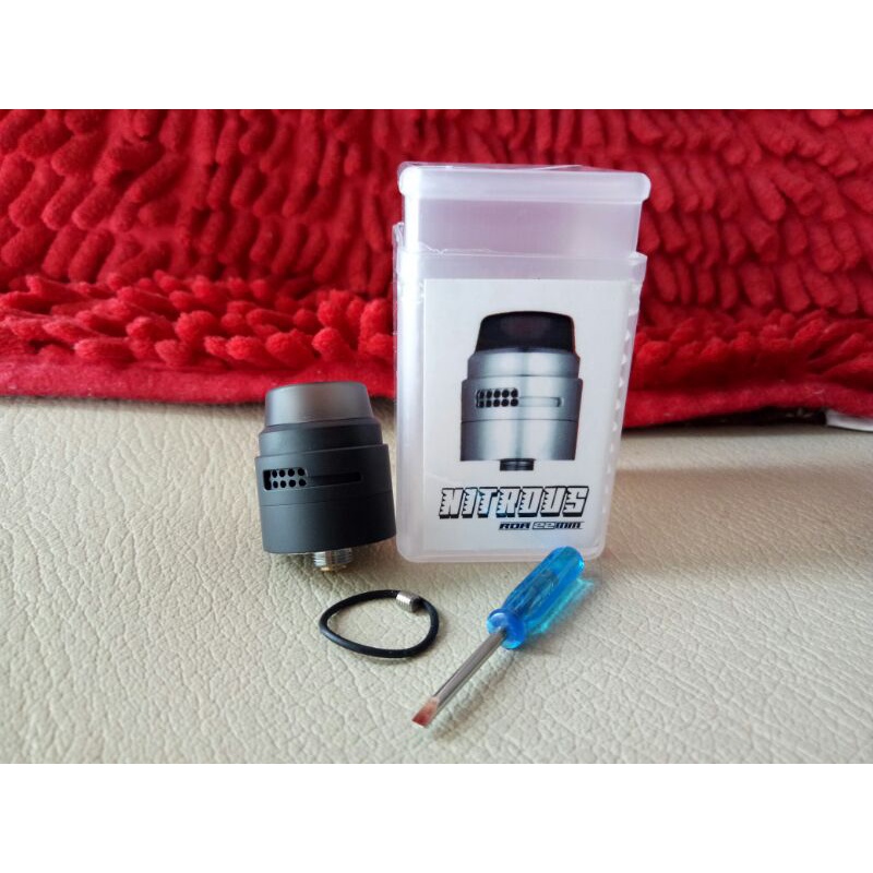 Jual RDA NITROUS 22MM SINGLE COIL BY DAMN VAPE HIGHCLONE | Shopee Indonesia