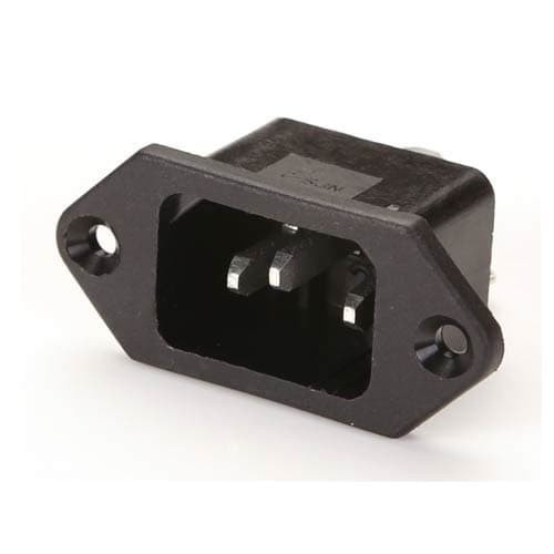 Jual AC-07 SOKET AC POWER 3 PIN PSU CPU KOMPUTER MALE / SOCKET COMPUTER ...