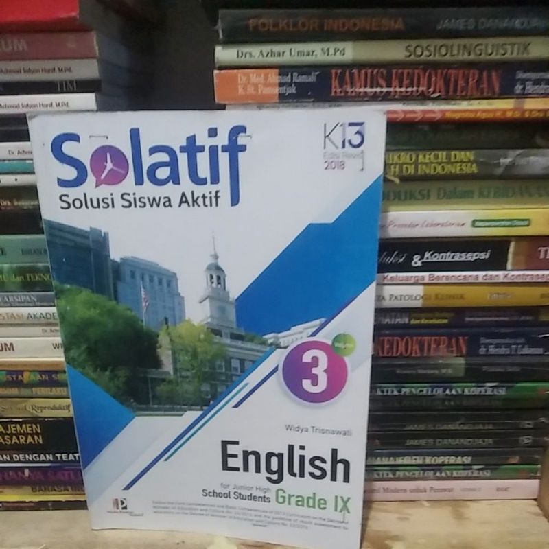 Jual solatif English for junior high school student grade 9 kurikulum ...