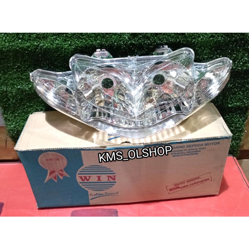Jual Lampu Depan Reflektor Depan Shogun 125 '04 Merek Win | Shopee ...