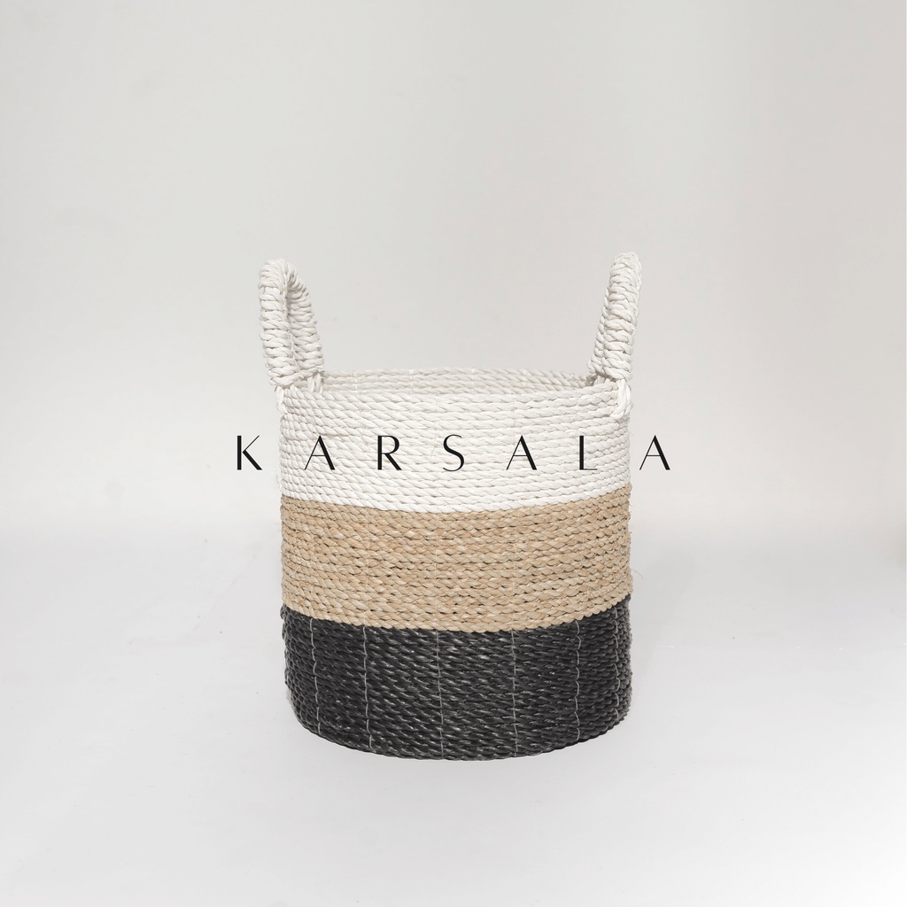 Jual KARSALA Dako Basket 2 | Keranjang Laundry Anyaman Seagrass ...