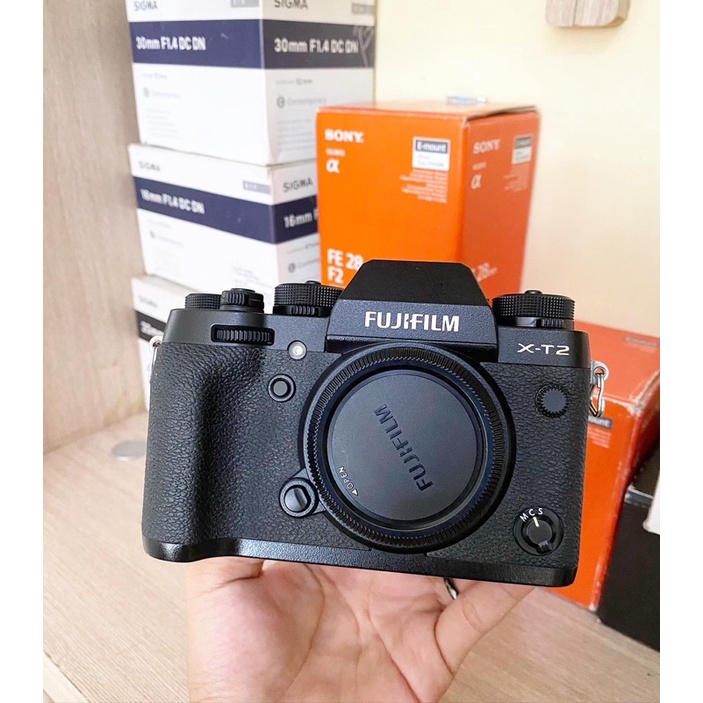 Jual [ PRODUK TERLARIS ] KAMERA FUJIFILM XT2 BODY ONLY SEPERTI BARU - FUJIFILM XT2 - FUJIFILM X ...