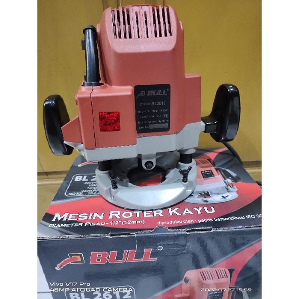 Jual Mesin router kayu TRIMER PROFIL BL2612 BULL BL 2612 | Shopee Indonesia