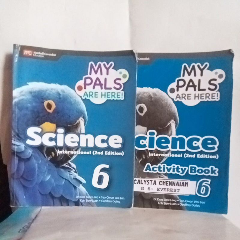 Jual Buku SCIENCE book 6 MY PALS ARE HERE student book and woork book ...