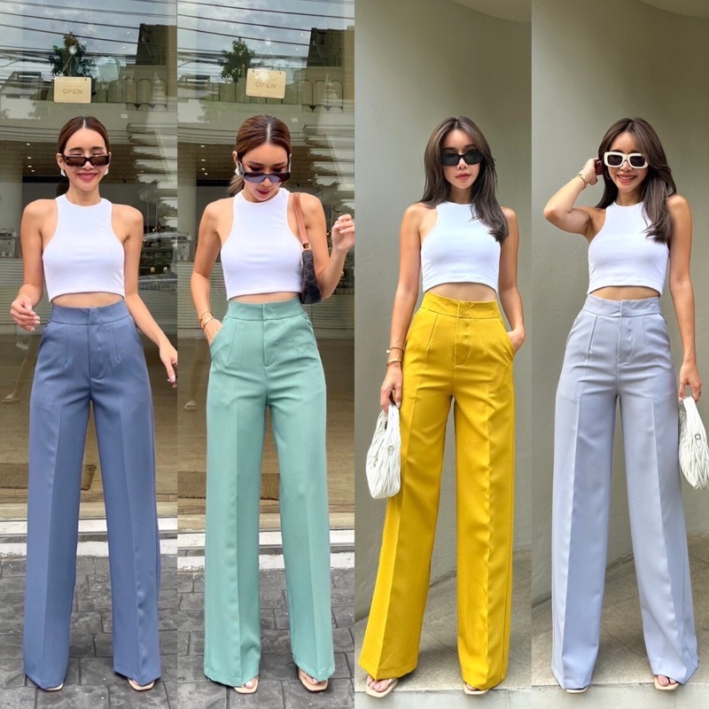 Jual READY LIZA HW PANTS CULLOTE PROMTHONG / CELANA PANJANG KULOT ...