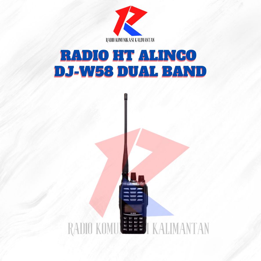 Jual RADIO HT ALINCO DJ-W58 DUAL BAND | Shopee Indonesia
