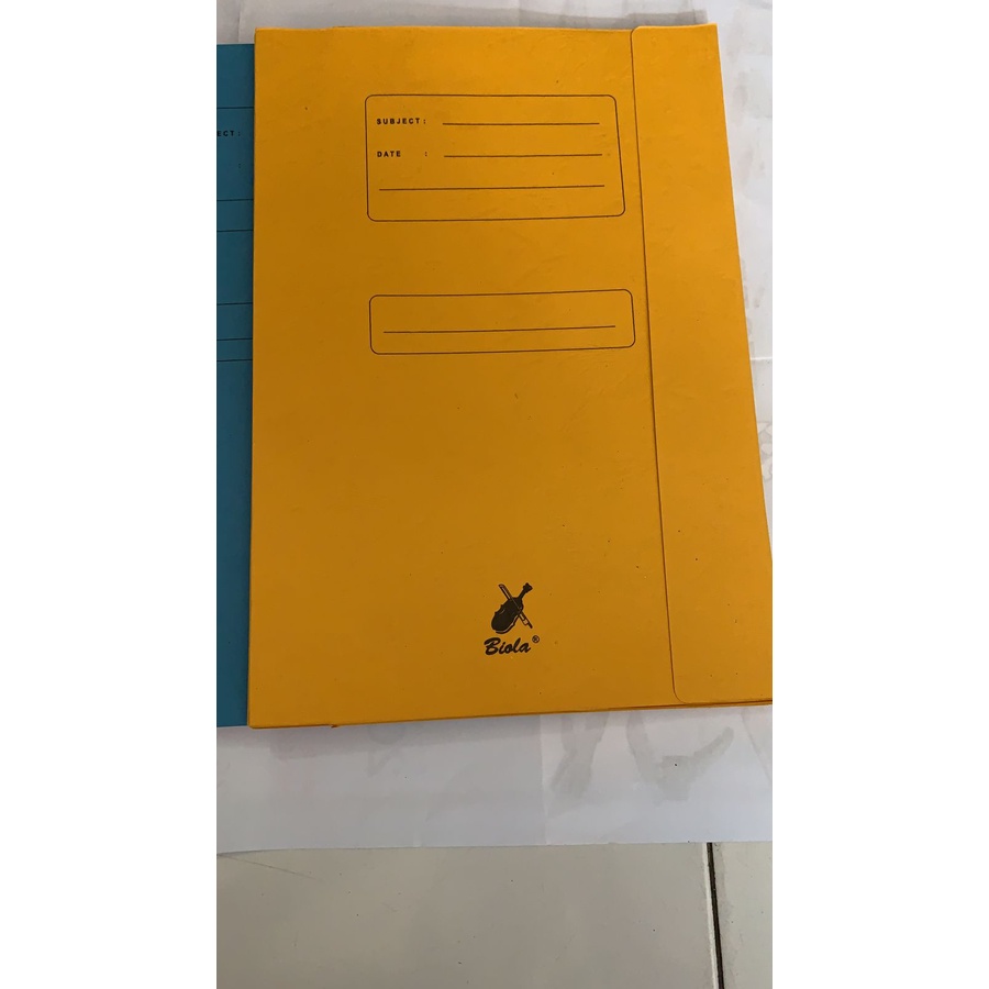 Jual MAP KERTAS / MAP BIOLA / MAP UKURAN FOLIO PER 10 PCS | Shopee Indonesia