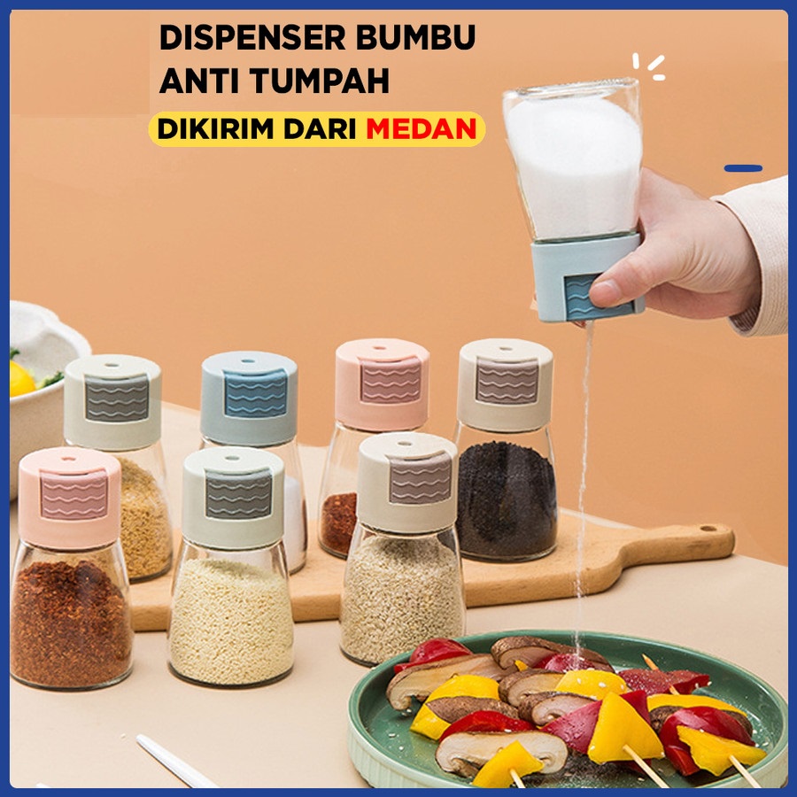 Jual BIOMASK - Dispenser Bumbu Dapur botol bumbu unik Tempat bumbu ...