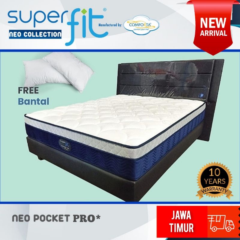 Jual Kasur Springbed Comforta Superfit NEO POCKET PRO | Shopee Indonesia